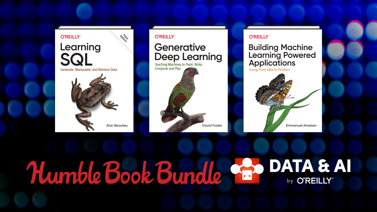 Humble Book Bundle: Data & AI By O'Reilly - Bundle Scan Humble Book Bundle: Data & AI By O'Reilly - Bundle Scan