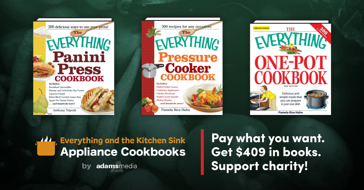 Humble Book Bundle: Everything and the Kitchen Sink Appliance Cookbooks ...