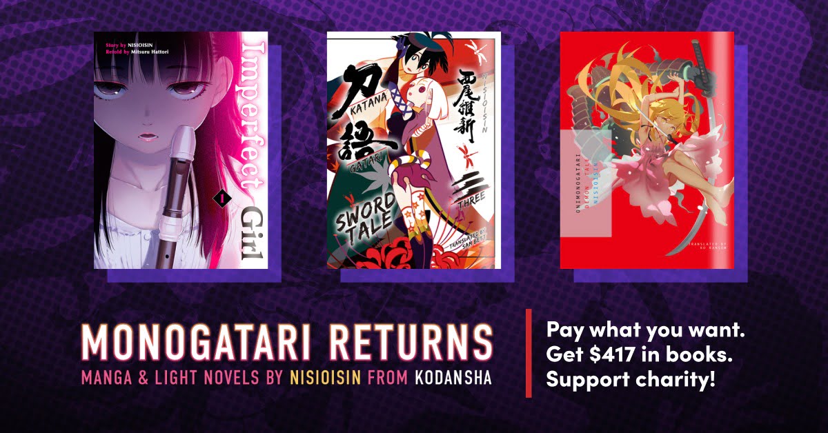 Humble Book Bundle: MONOGATARI Returns: Manga & Light Novels by ...