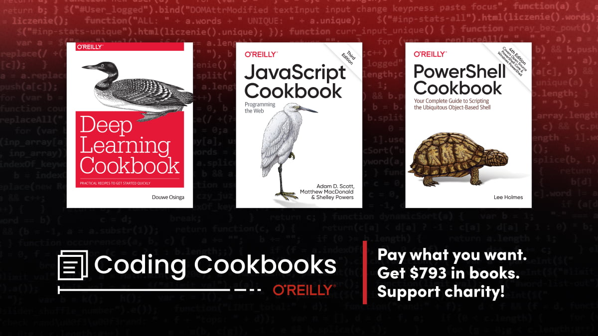 Humble Book Bundle: Coding Cookbooks by O'Reilly Bundle - Bundle Scan Humble Book Bundle: Coding Cookbooks by O'Reilly Bundle - Bundle Scan