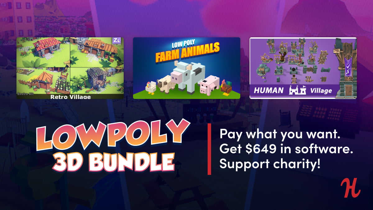 Humble Software Bundle: Low Poly 3D Bundle - Bundle Scan Humble Software Bundle: Low Poly 3D Bundle - Bundle Scan