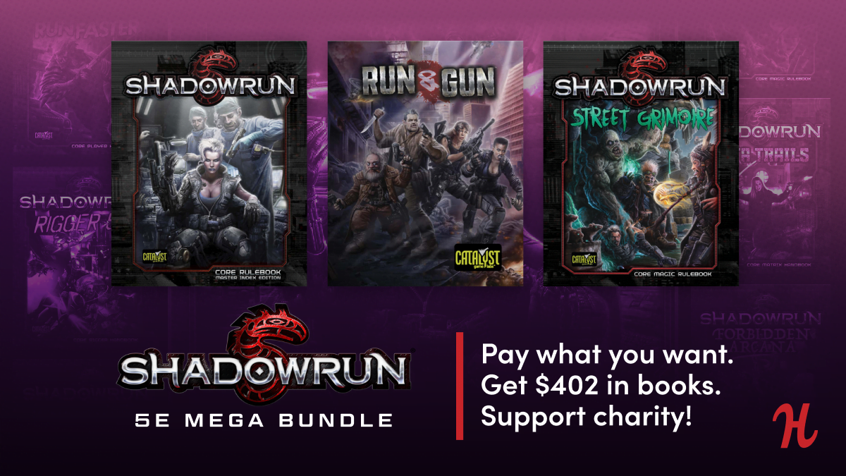 Humble Book Bundle: Shadowrunner 5E Mega Bundle - Bundle Scan Humble Book Bundle: Shadowrunner 5E Mega Bundle - Bundle Scan